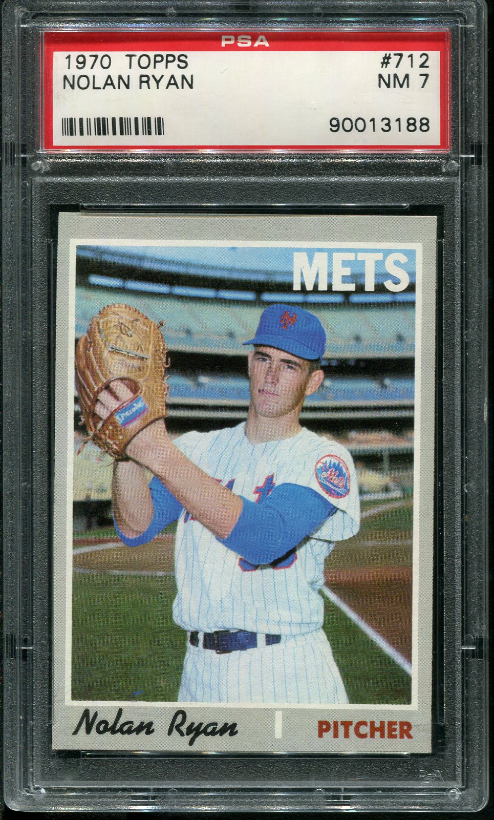 1970 Topps #712 Nolan Ryan PSA 7 HOF (90013188) - All Star Cards Inc